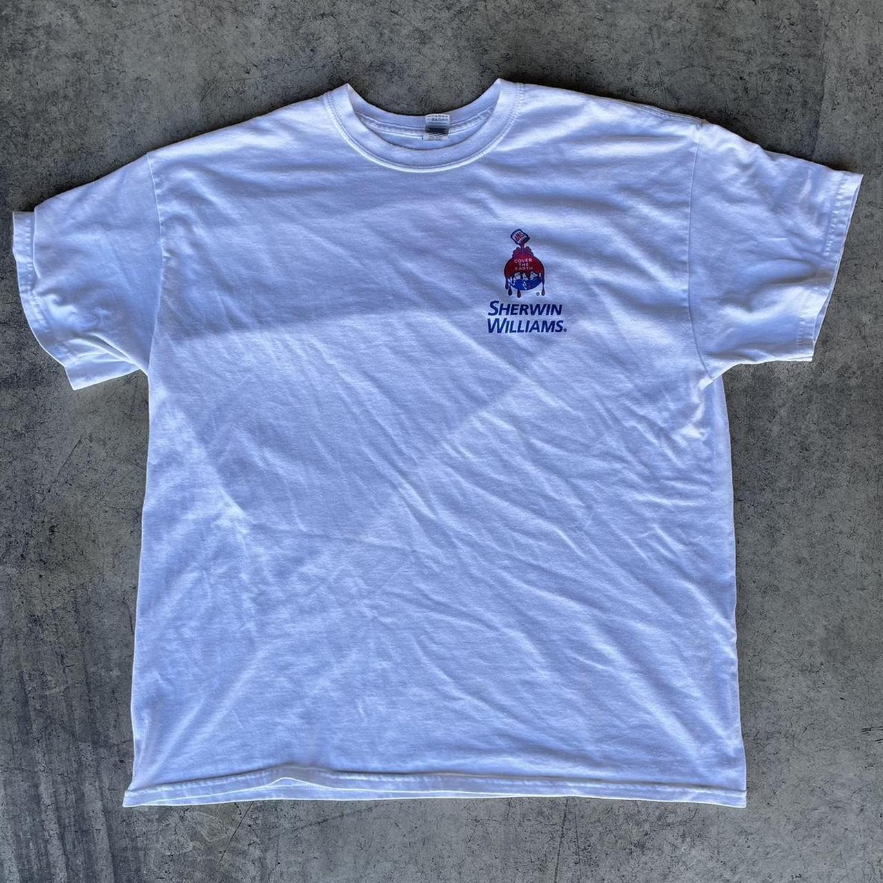 Sherwin Williams Paint The World T-Shirt - Depop
