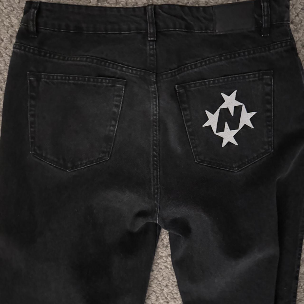 Size 32 99based jeans #99based #mertra #dirtbag... - Depop