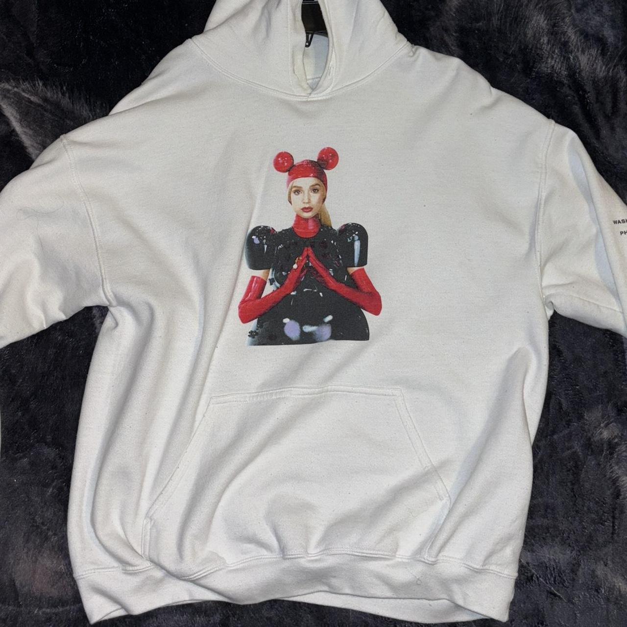 poppy am i a girl? 2018 tour hoodie tags: #poppy... - Depop