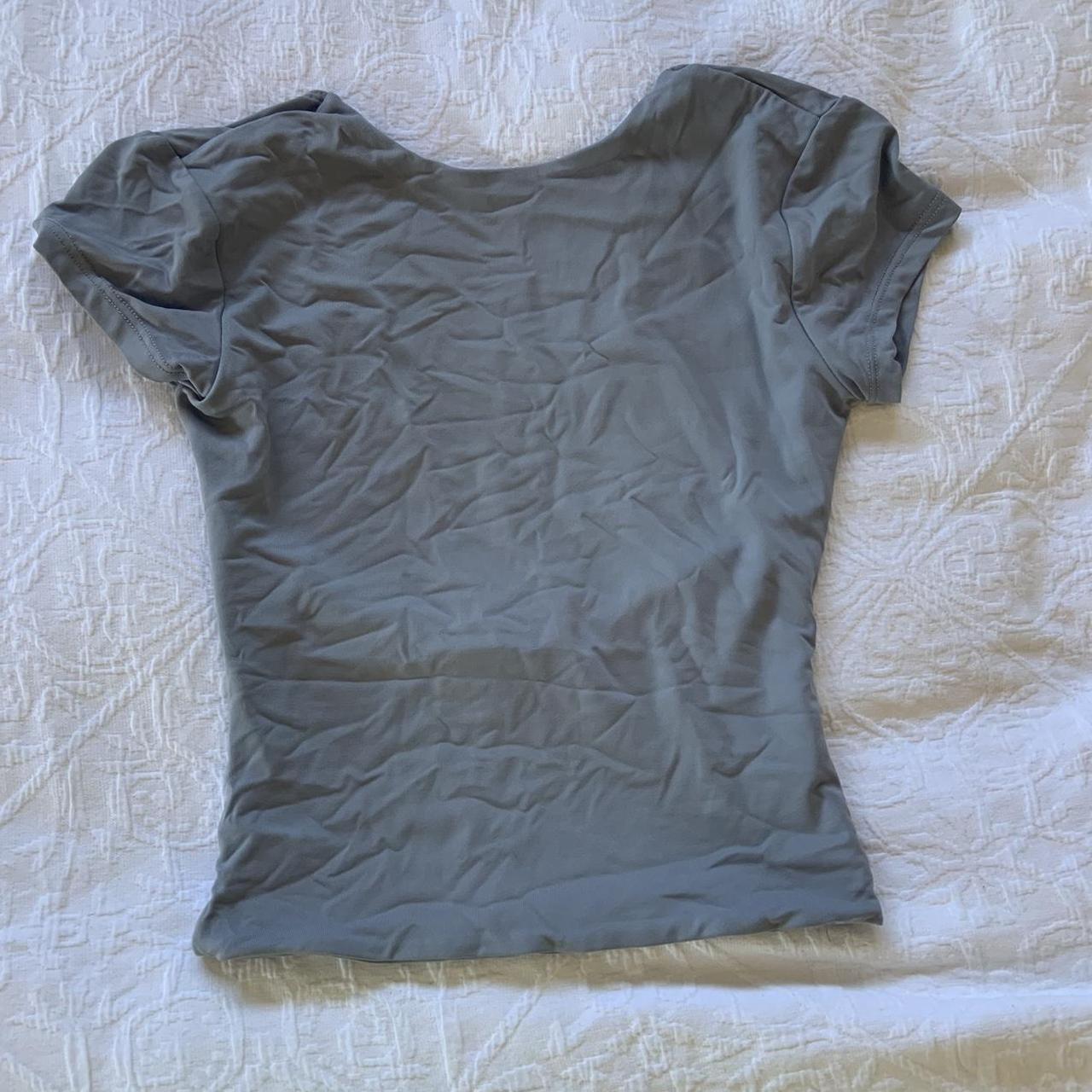 Supre backless grey top - Depop