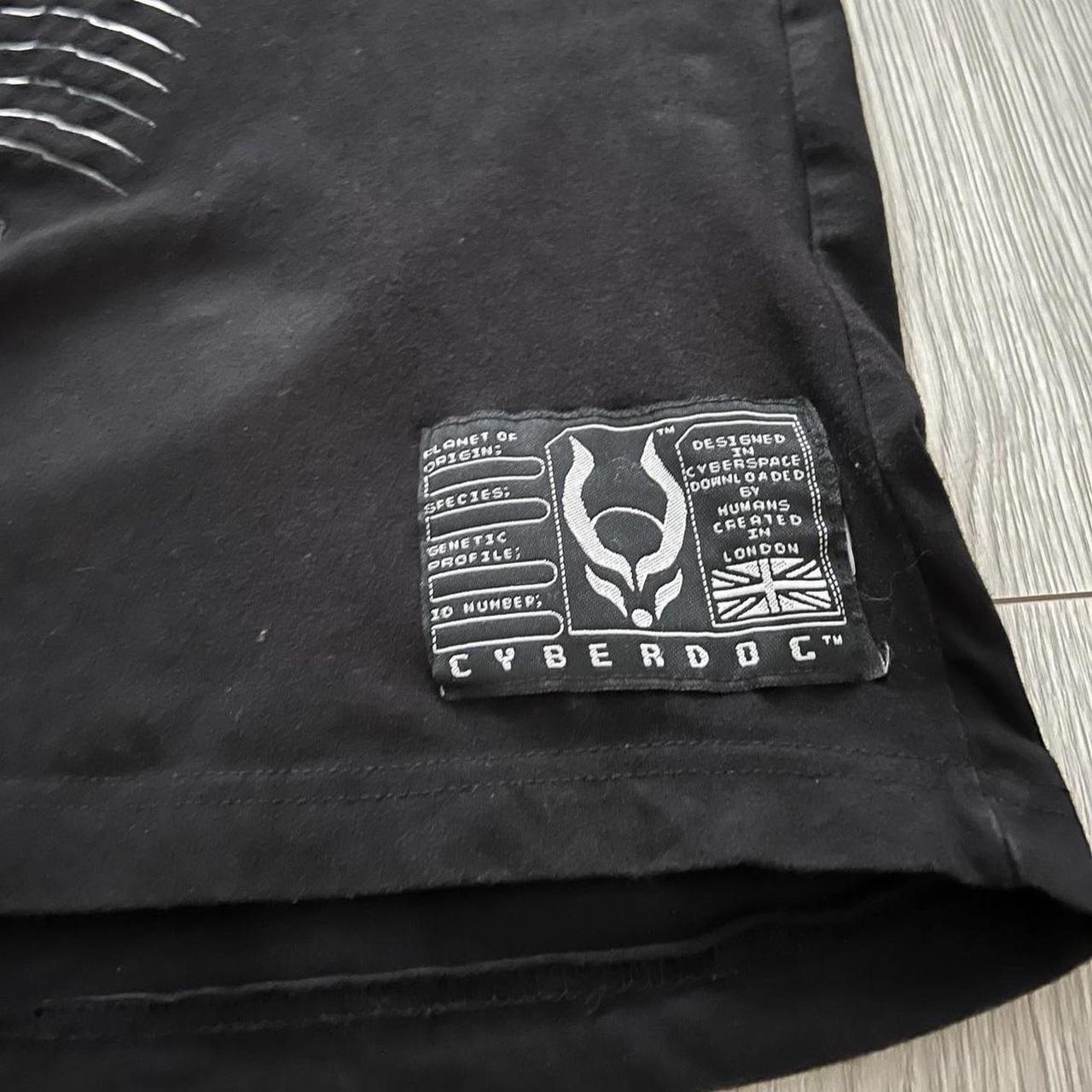 cyberdog biohazard spine tee size... - Depop