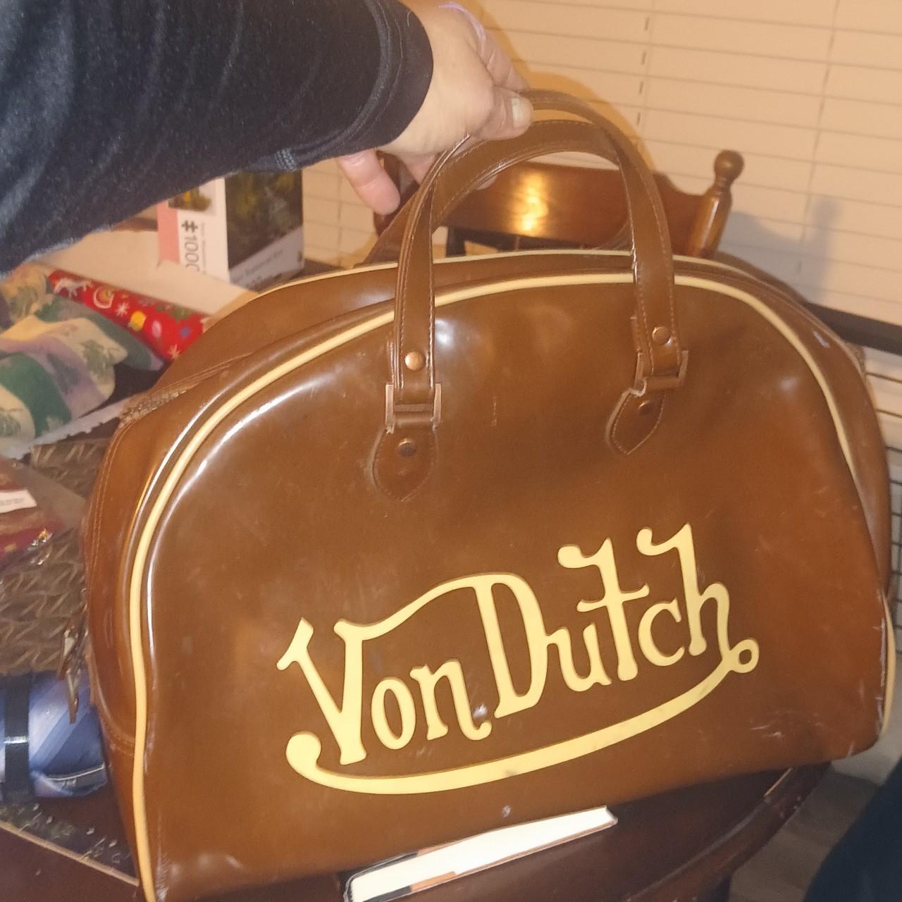 Vintage Von Dutch Large Bowling Luggage... - Depop