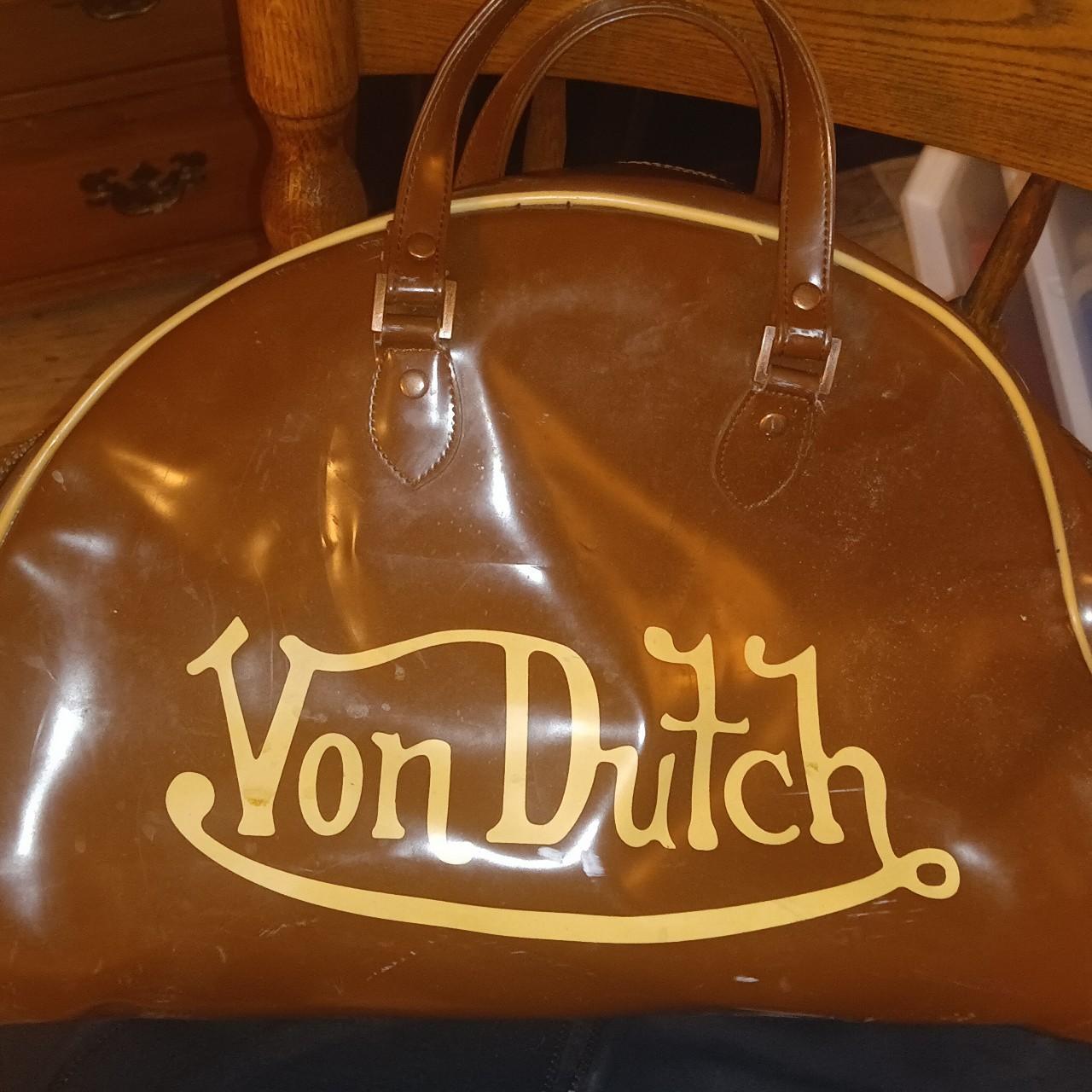 Vintage Von Dutch Large Bowling Luggage... - Depop