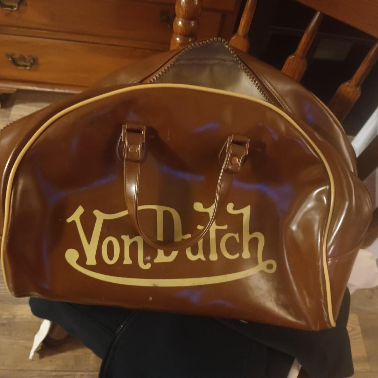 Vintage Von Dutch Large Bowling Luggage... - Depop