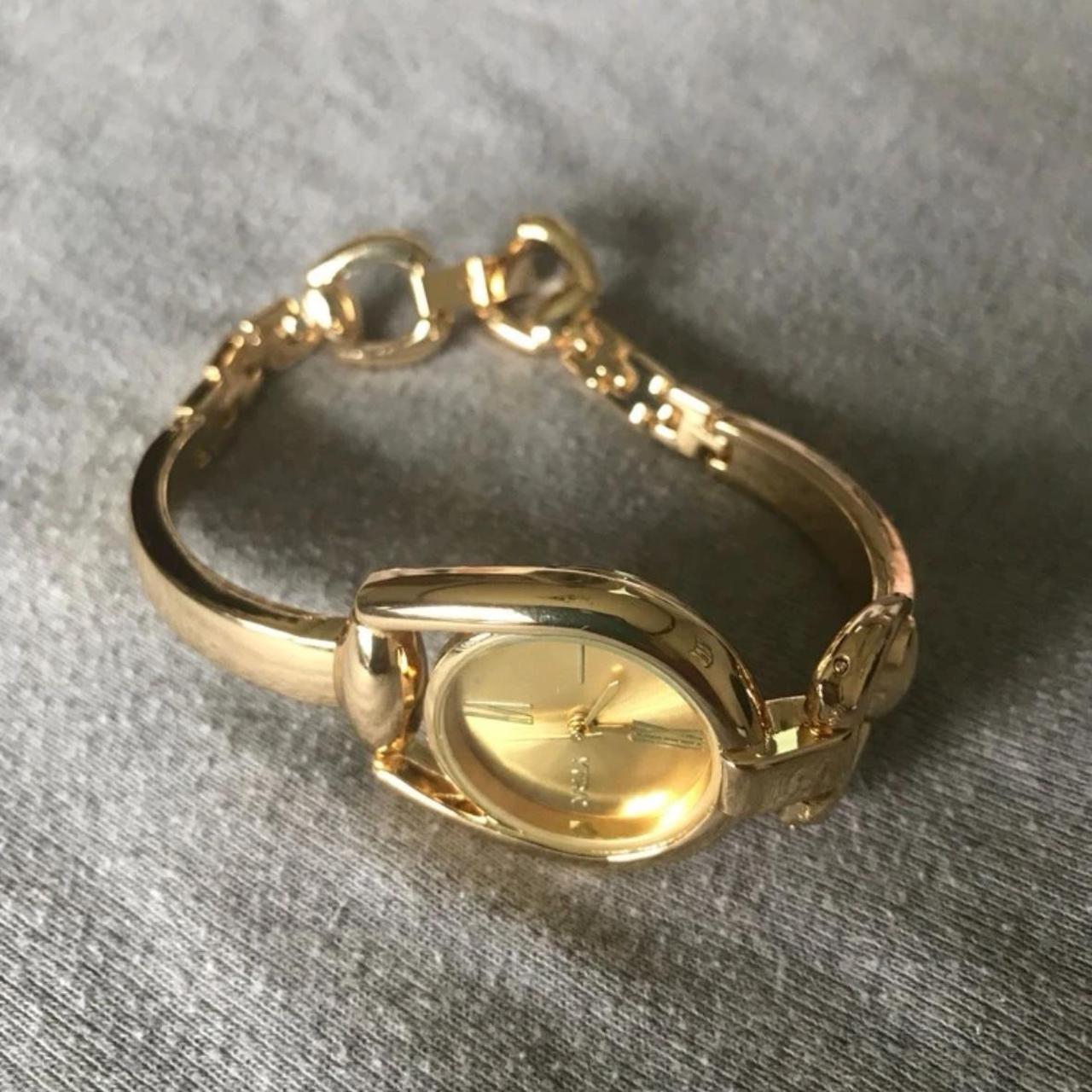 Horseshoe shaped vintage OLD MONEY watch! Very... - Depop