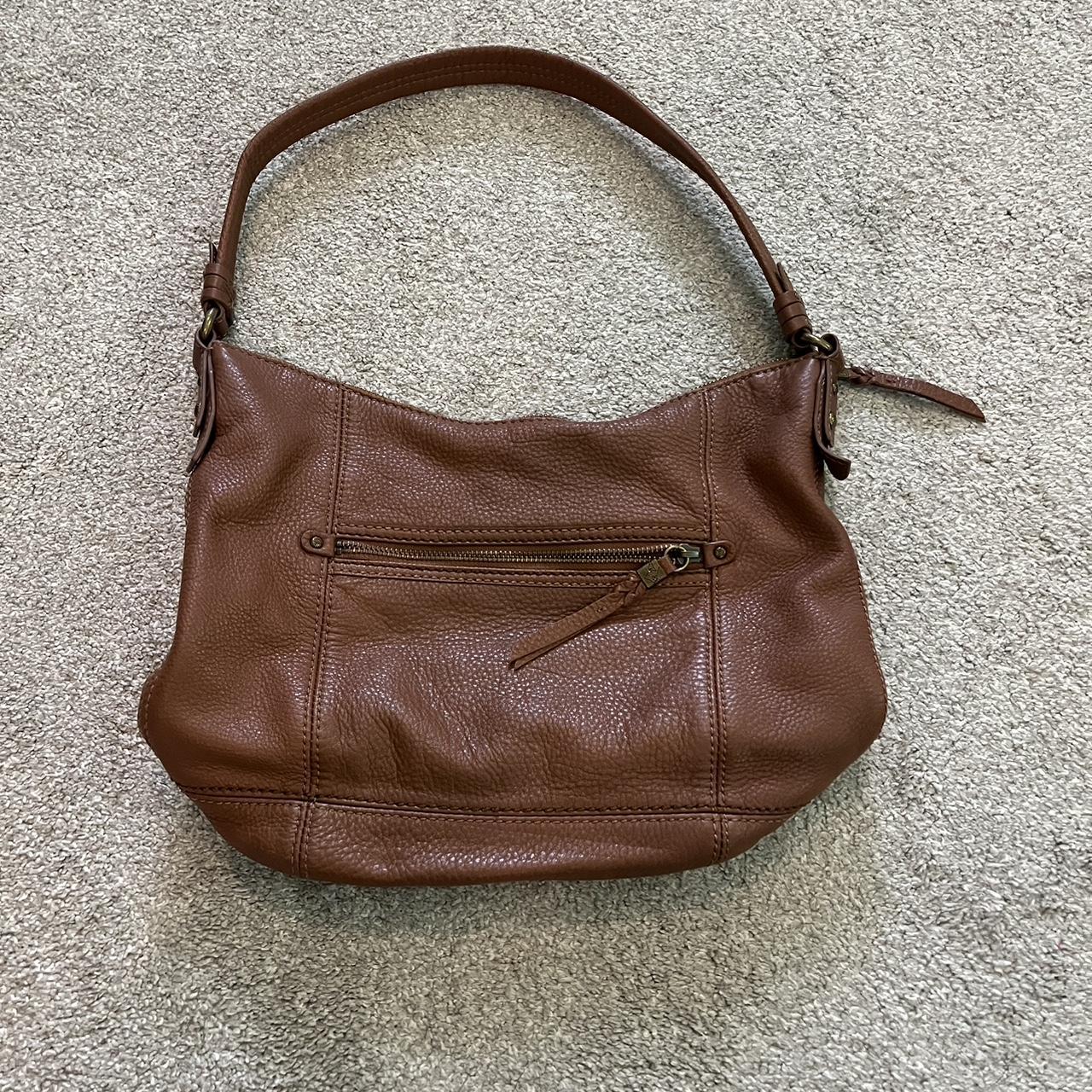 The Sak Leather Feeling/Looking Purse Has three... - Depop