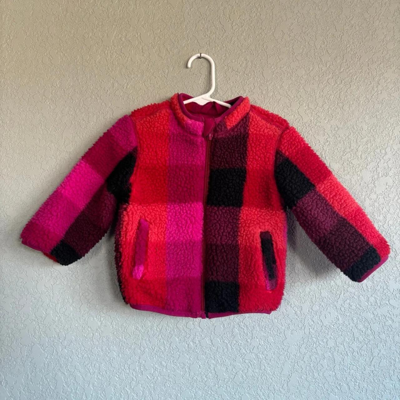Cat and Jack girls 18 month shacket Long sleeve... - Depop