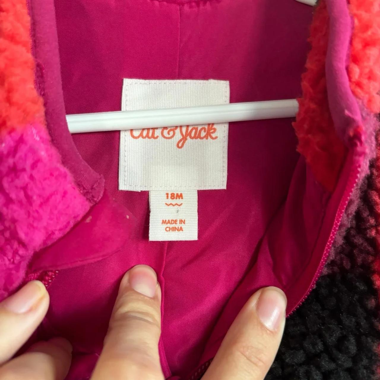Cat and Jack girls 18 month shacket Long sleeve... - Depop