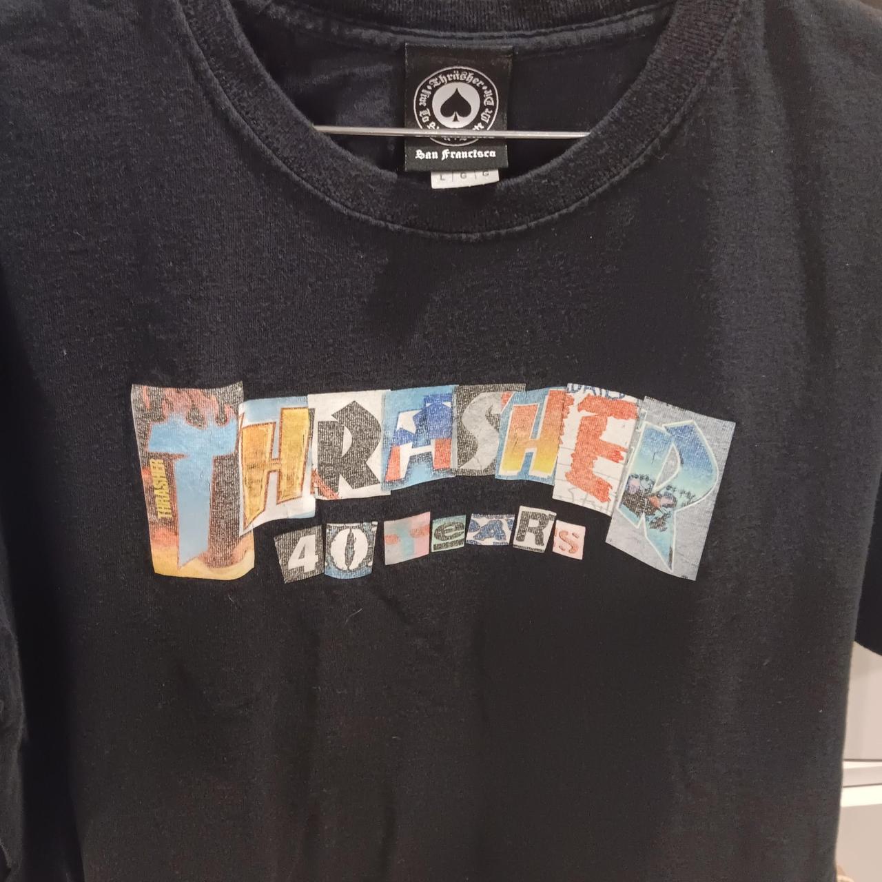 Thrasher San Francisco tag large - Depop