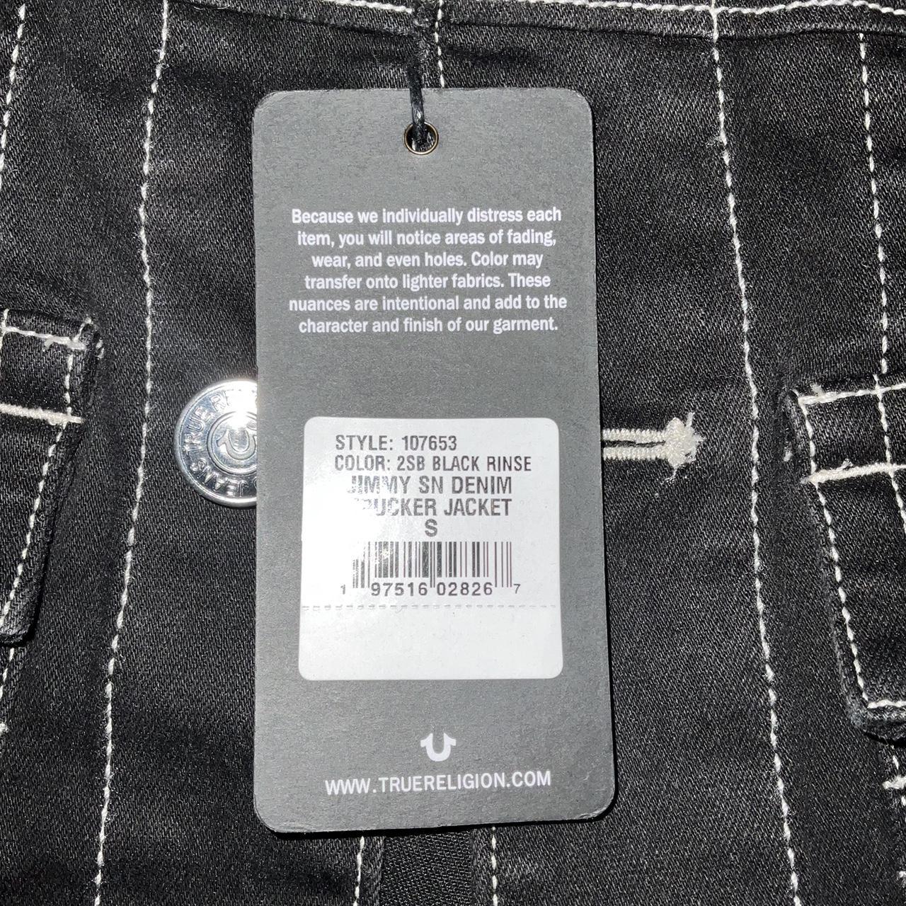 True Religion Jimmy SN denim jacket - Depop