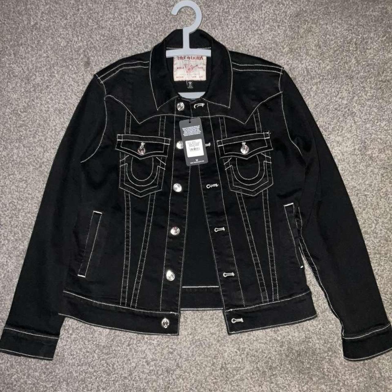 True Religion Jimmy SN denim jacket - Depop