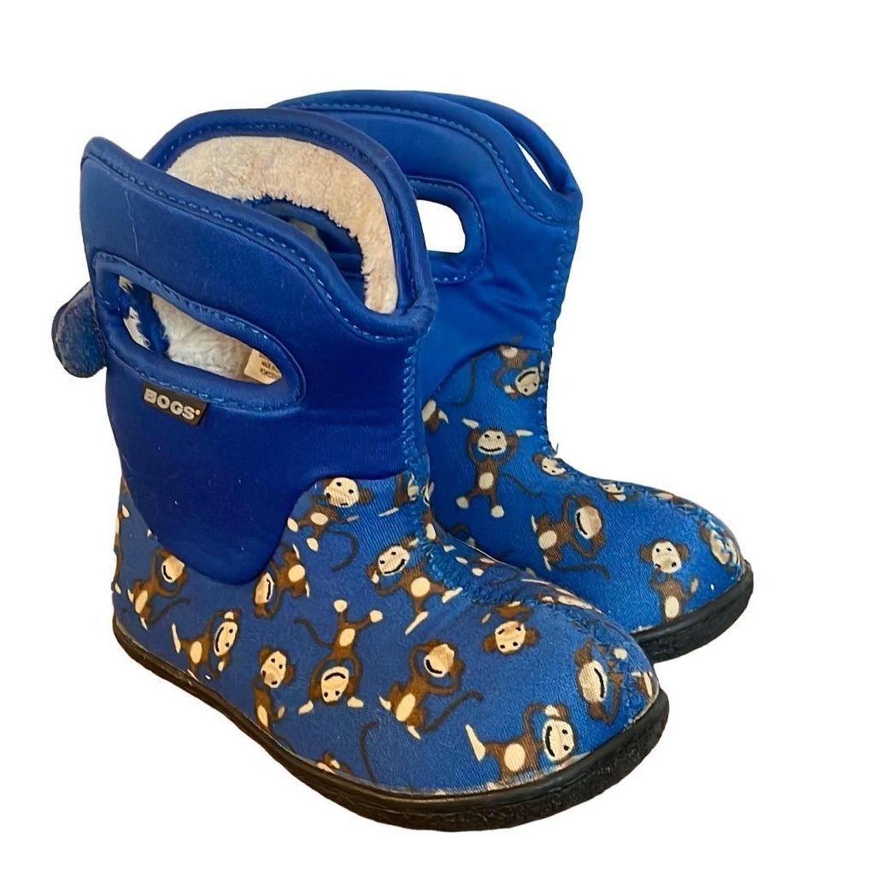 Adorable boys bogs pull on machine washable boots... - Depop