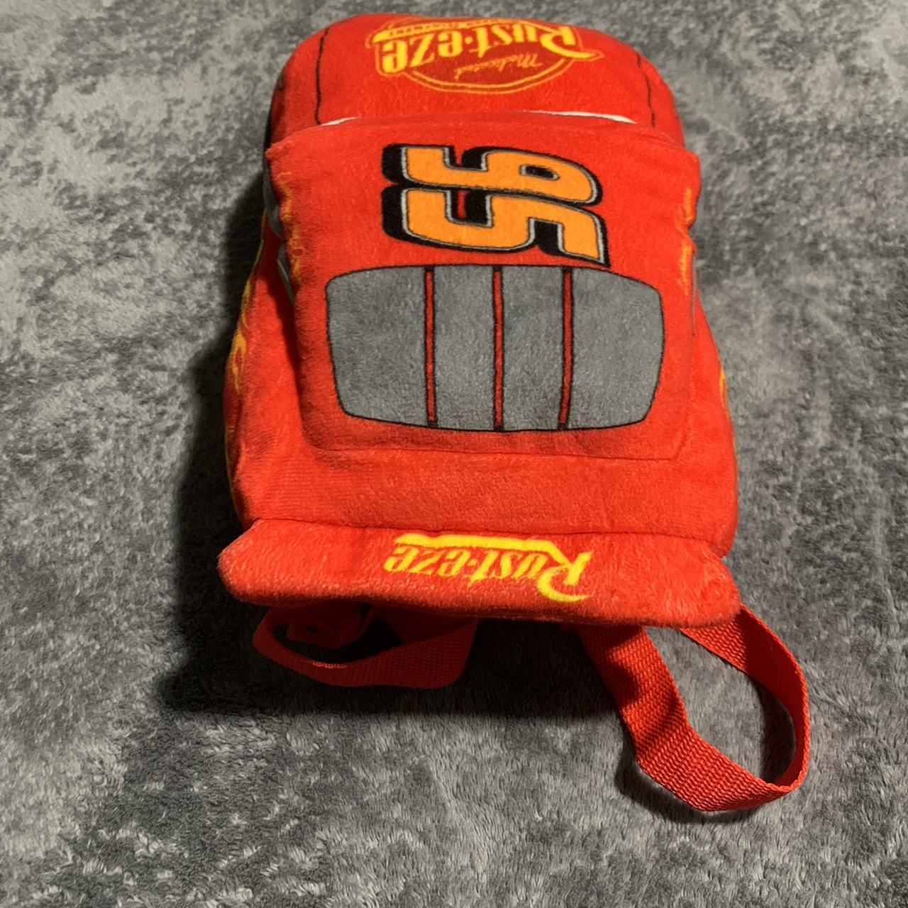 Lightning McQueen backpack #y2k #streetwear... - Depop