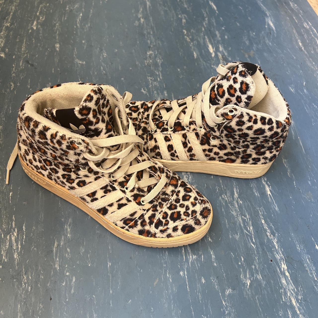Epic Adidas Originals Jeremy Scott Cheetah Leopard... - Depop