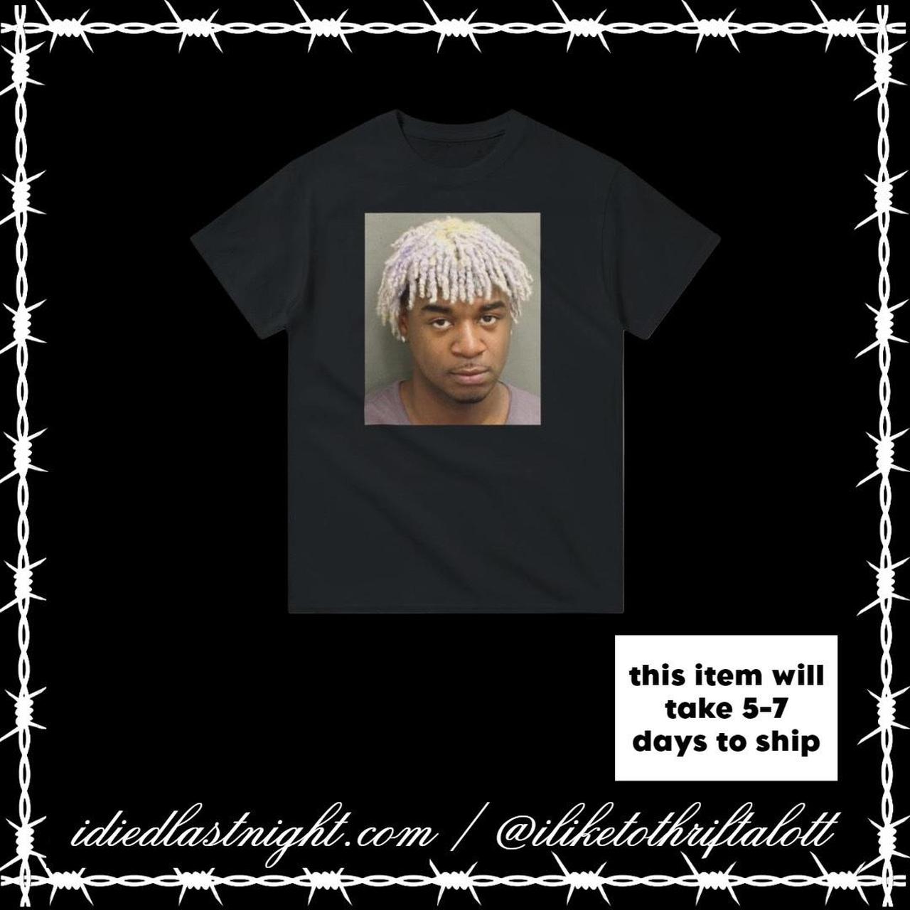 KEN CARSON MUGSHOT BLACK GRAPHIC TEE SIZES S-Xl... - Depop