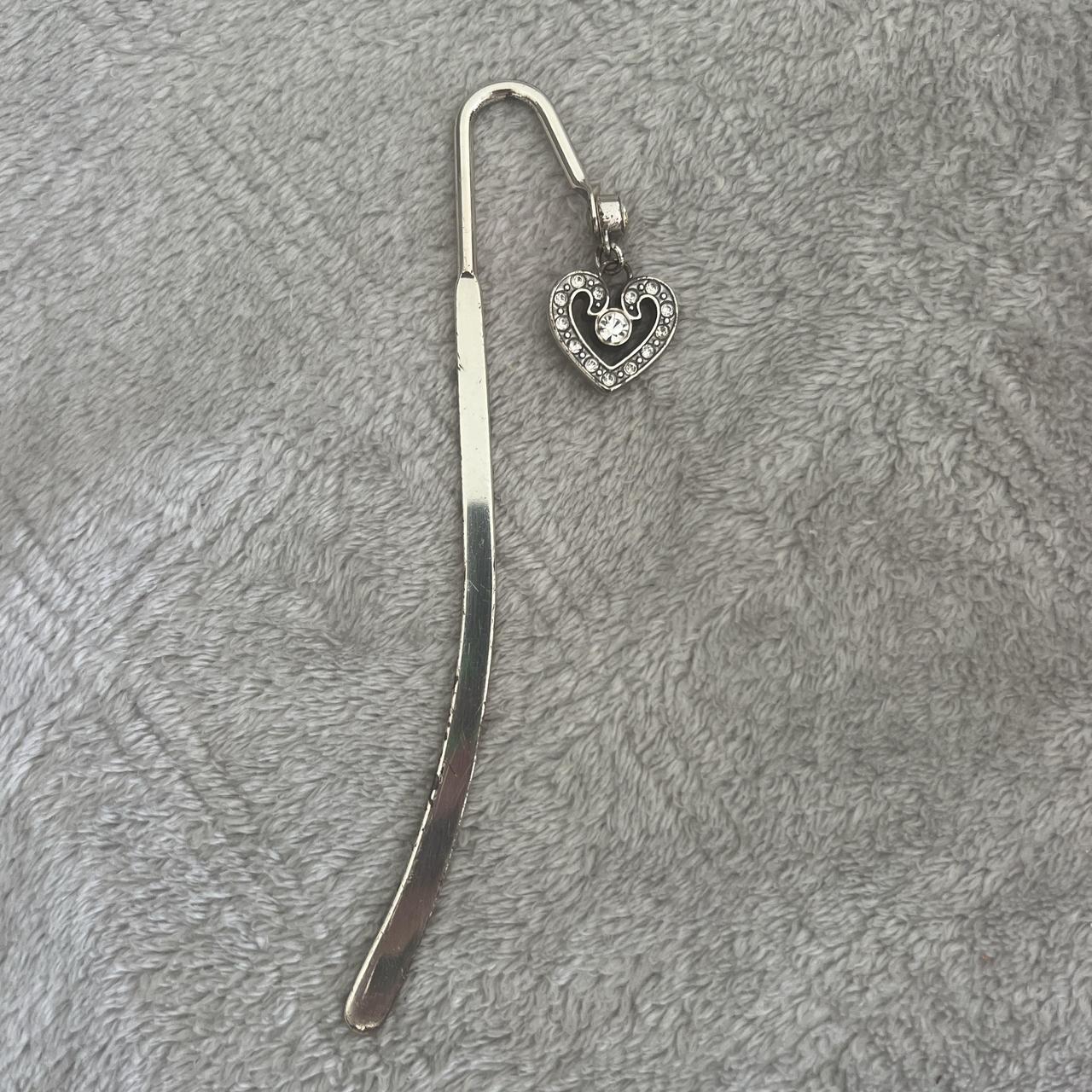 Brighton Heart Charm Bookmark Size: 6” + heart... - Depop