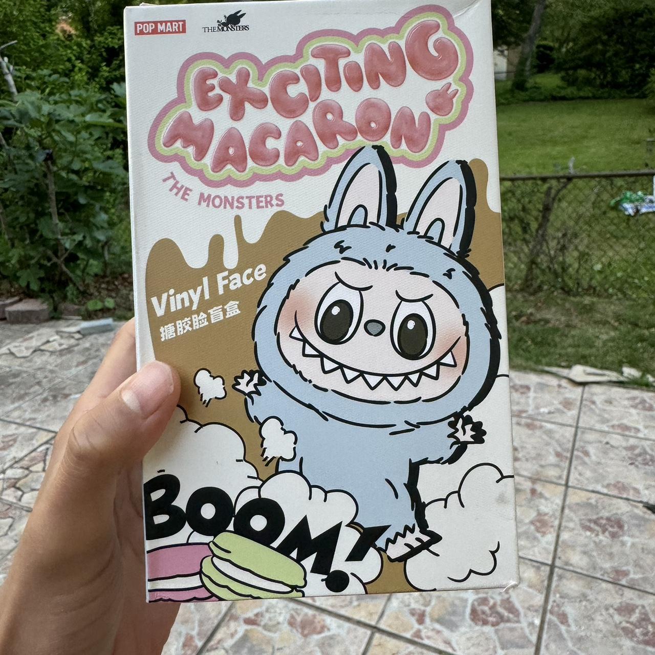 Labubu Sesame Bean QR Code on box leads to pop mart... | Depop