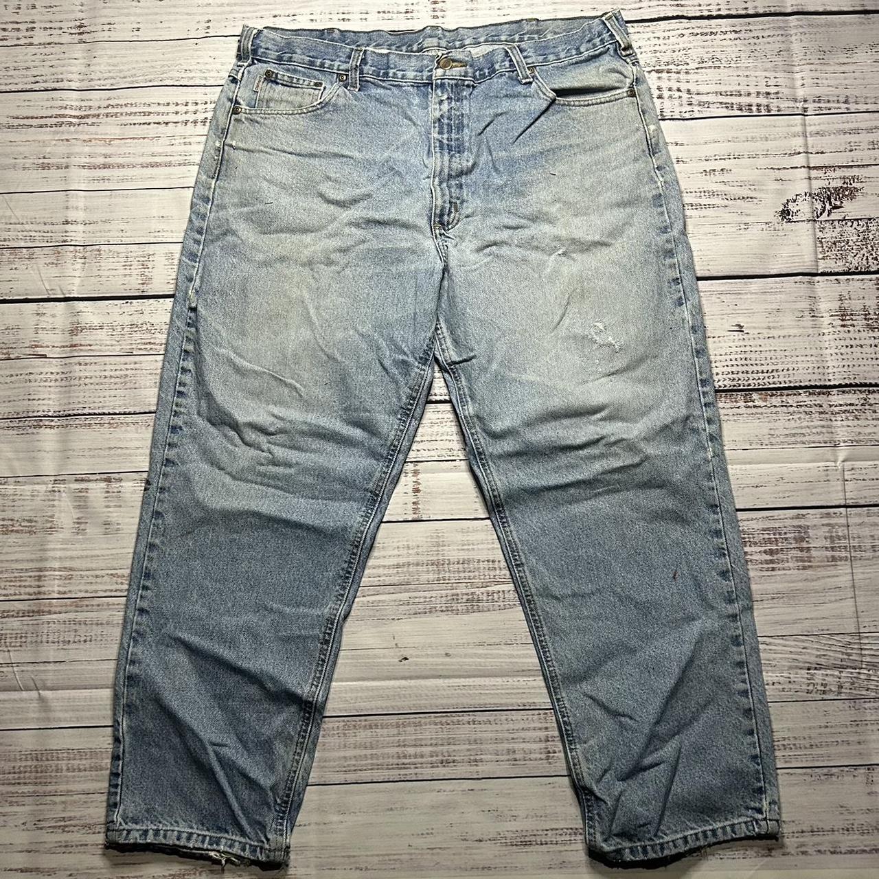 Carhartt Straight Fit Pants Size: 42x30 Waist:... - Depop