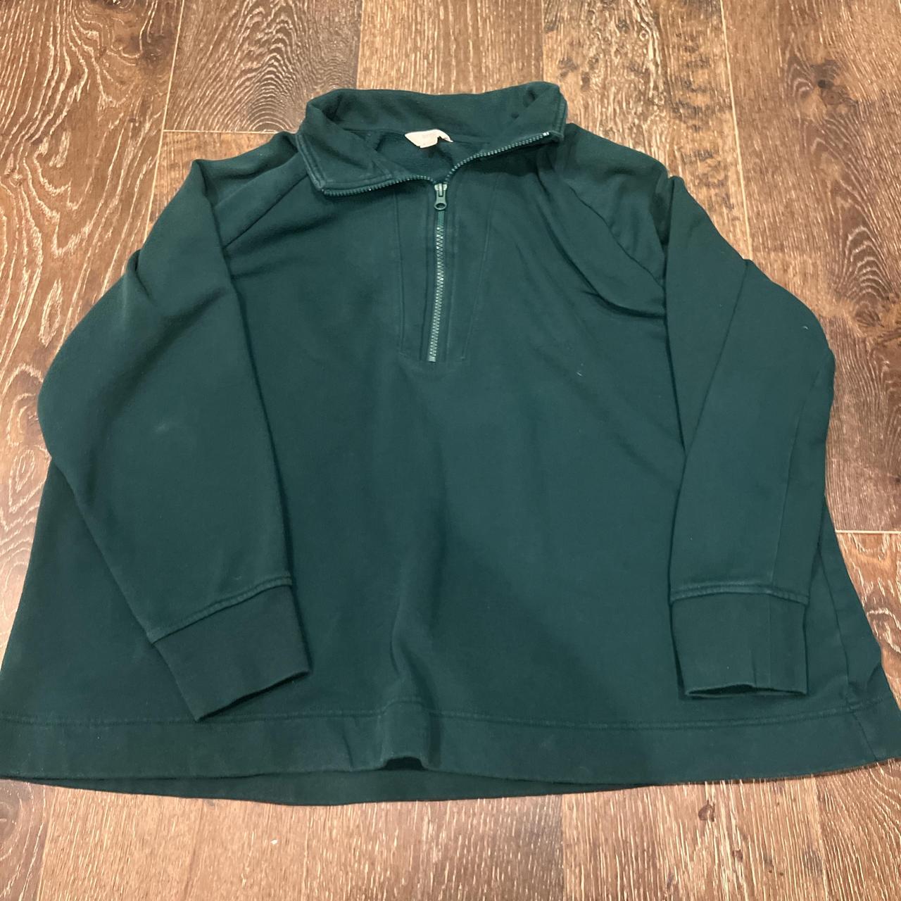 Terra & sky quarter zip sweatshirt - Depop