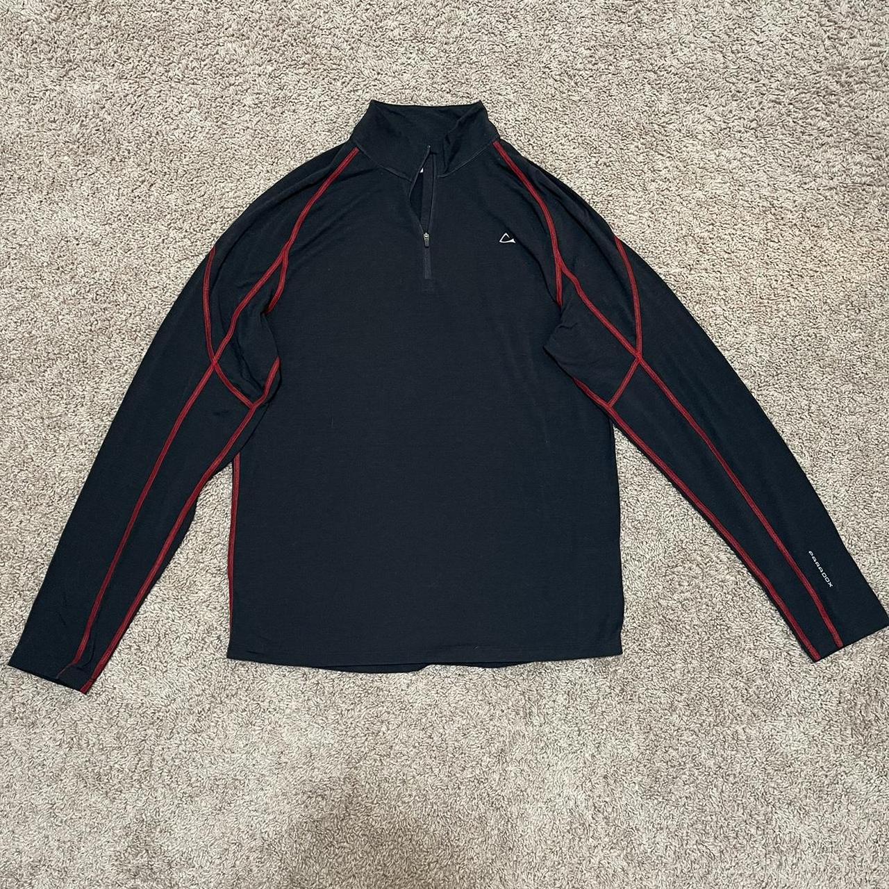 PARADOX Merino Wool Blend Base Layer Sweatshirt... - Depop