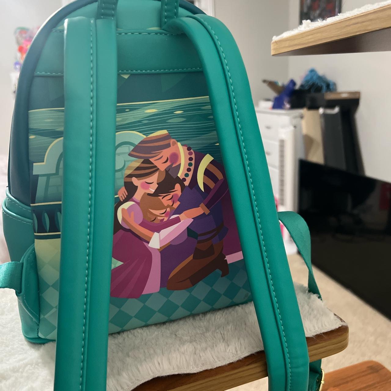 Disney Tangled Rapunzel Loungefly mini backpack See... - Depop