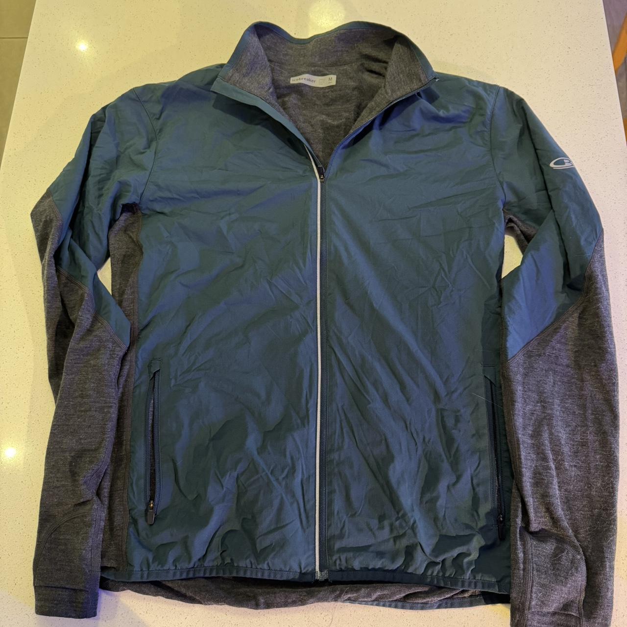 Icebreaker zip jacket - merino - excellent condition - Depop
