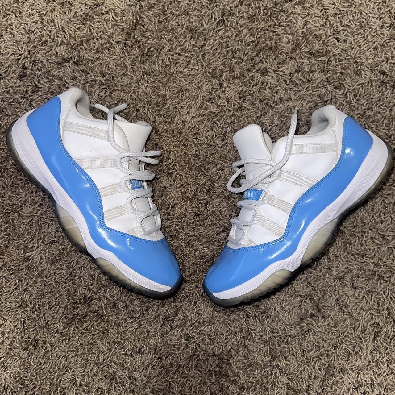 Jordan 11 “unc” low 100% authentic Size 8 nike - Depop