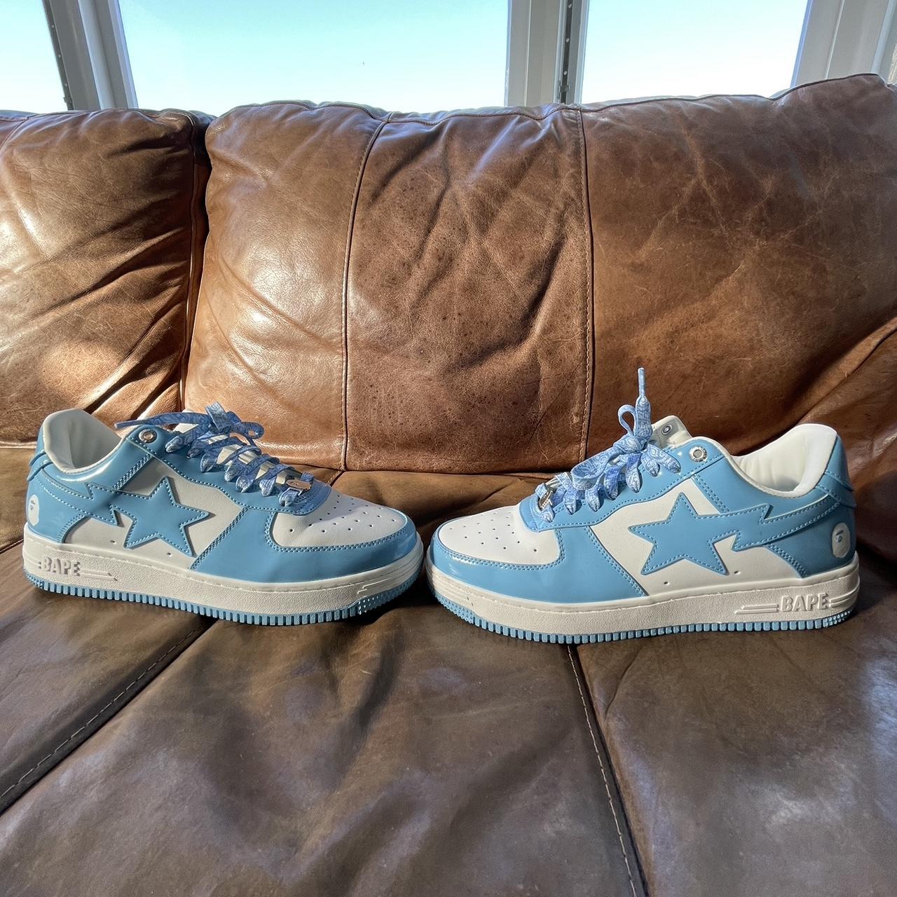 Bapesta blue US 10 - Depop