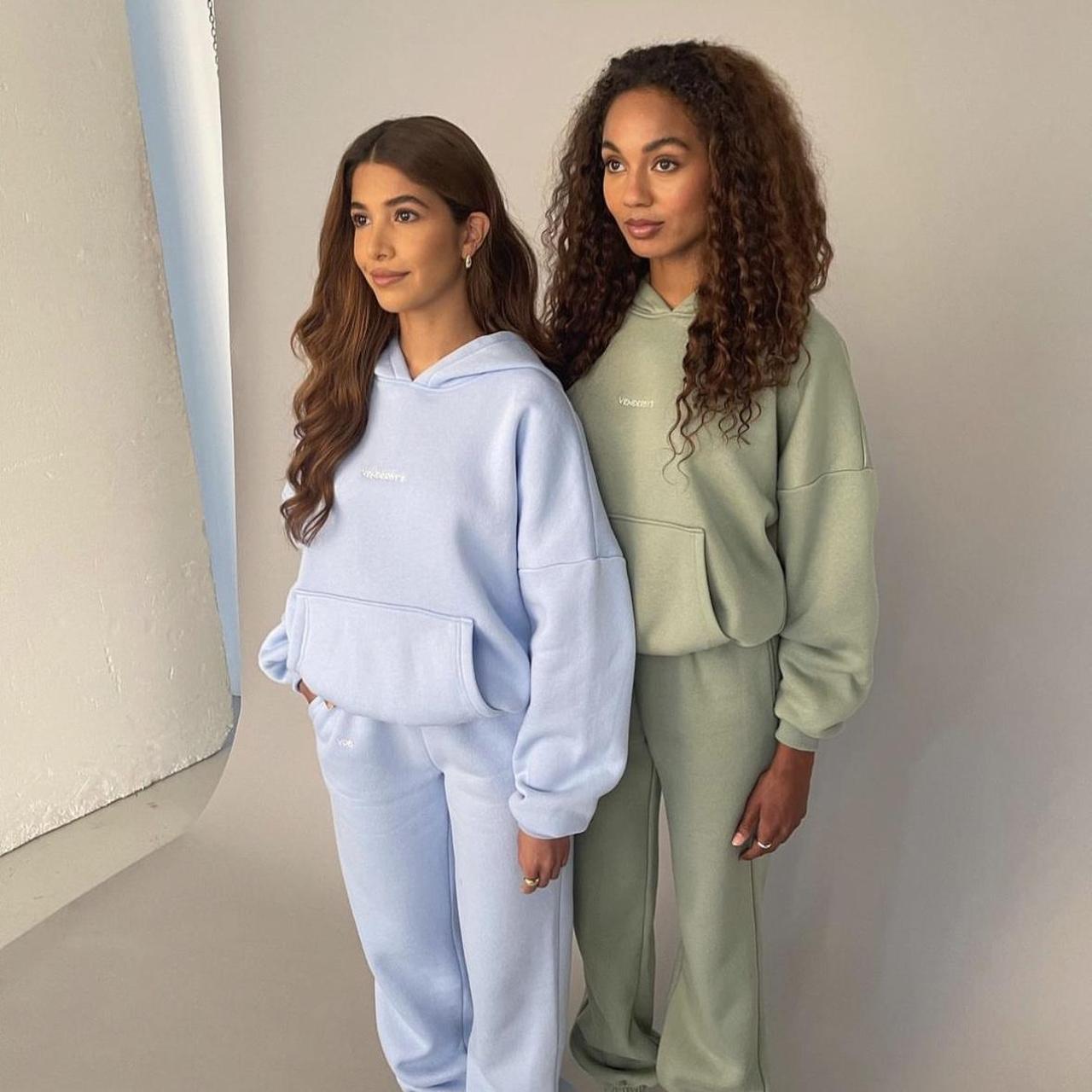 Venderbys Baby Blue Hoodie Worn but perfect condition - Depop