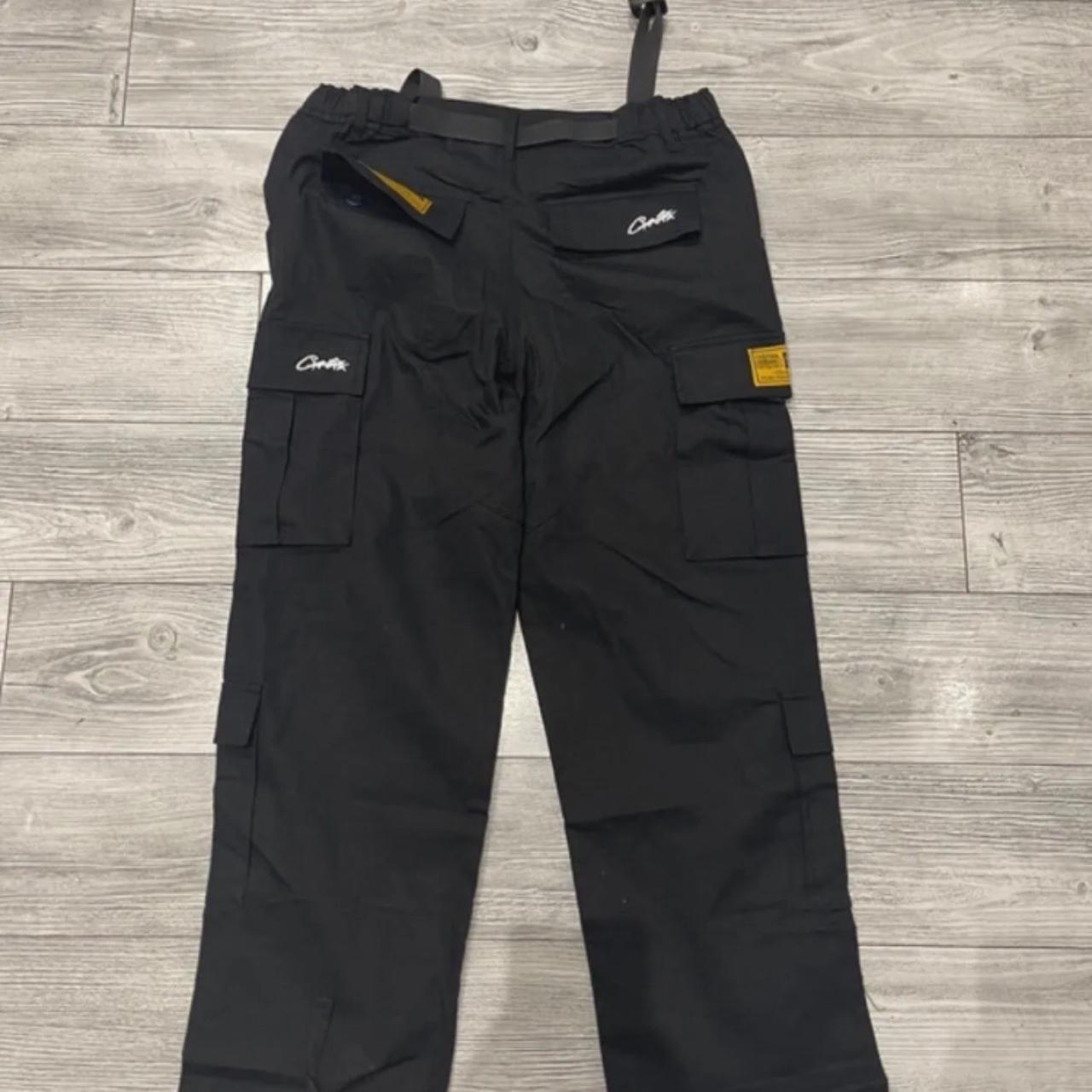 Corteiz cargos | black colour way | brand new | with... - Depop