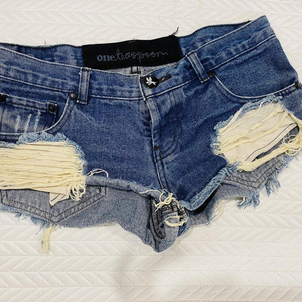 One teaspoon denim shorts size 10 - Depop
