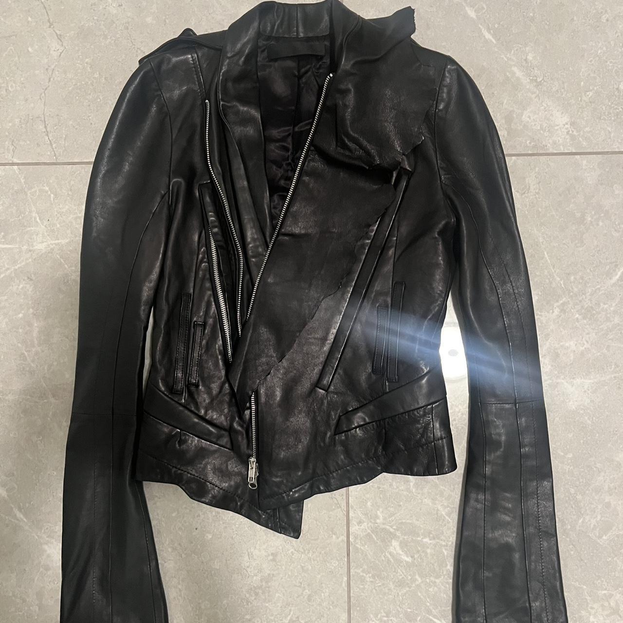 Ekam leather jacket Sz- s/xs Offers #Ekam... | Depop