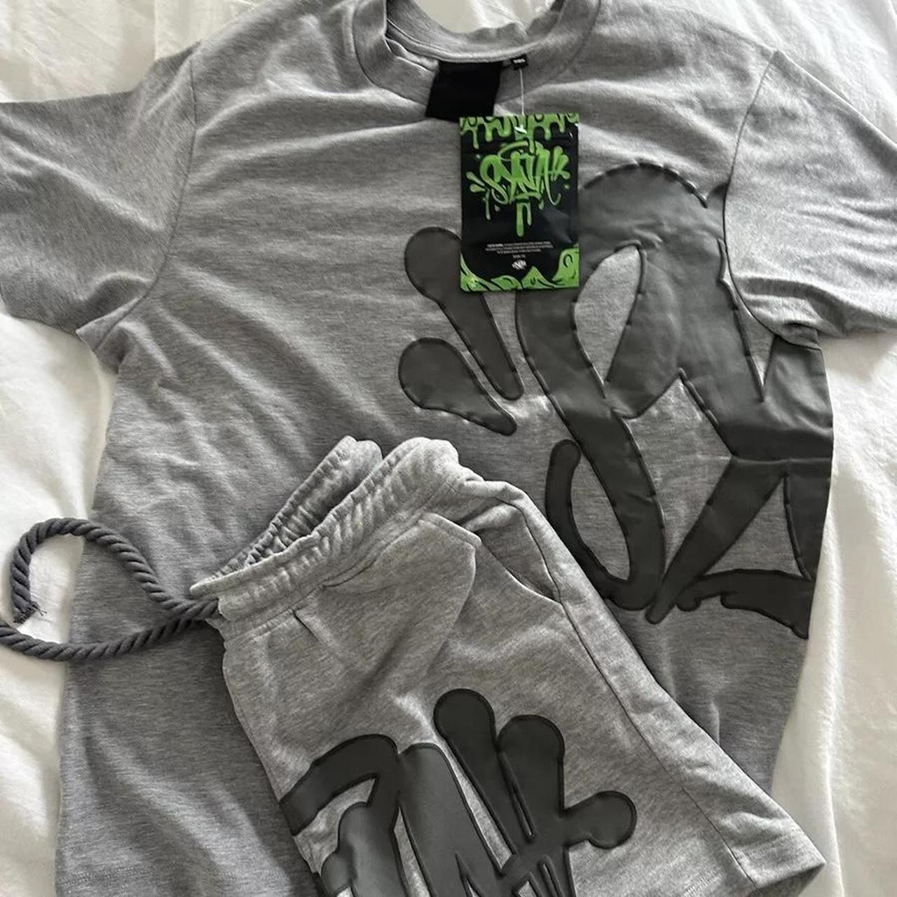 Syna World Grey Short Set 🛍️ Size M Summer looking... - Depop