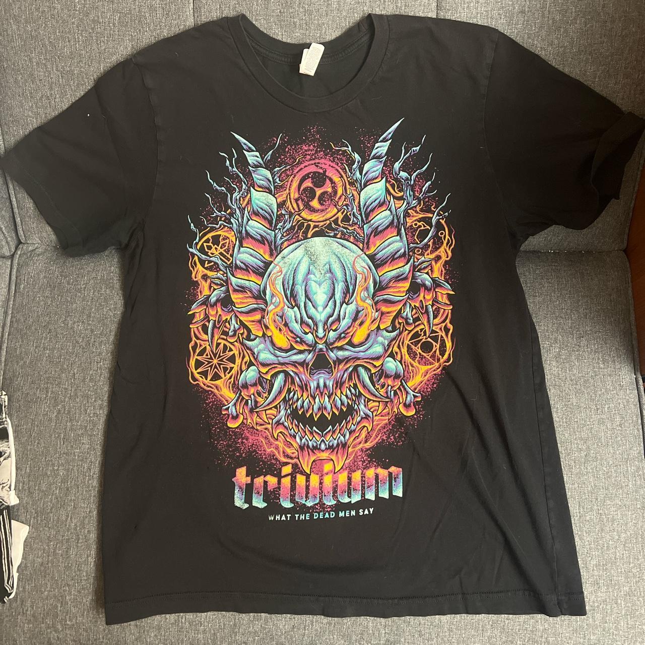 2021 Trivium Tour Shirt #metalcore #trivium #metal... - Depop