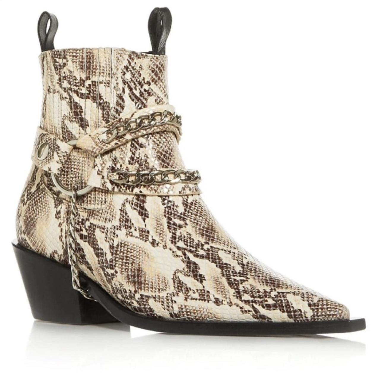 Anine Bing Harris Python Boot - Depop