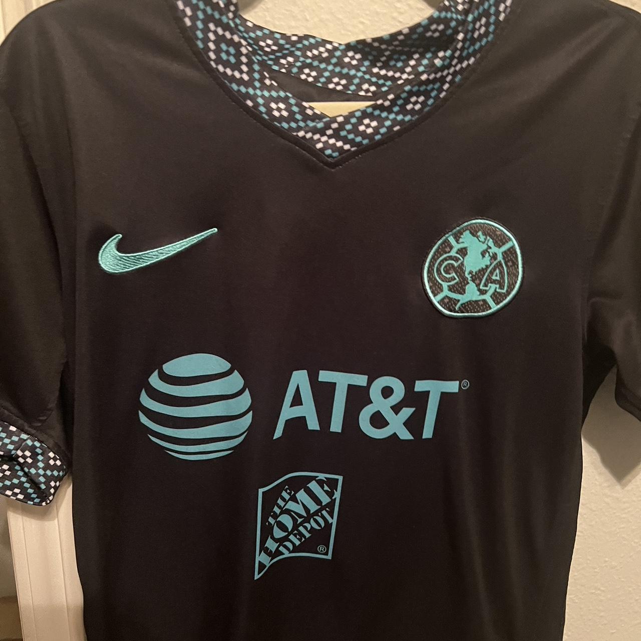 LIGA MX CLUB AMERICA Nike jersey with embroidered... - Depop