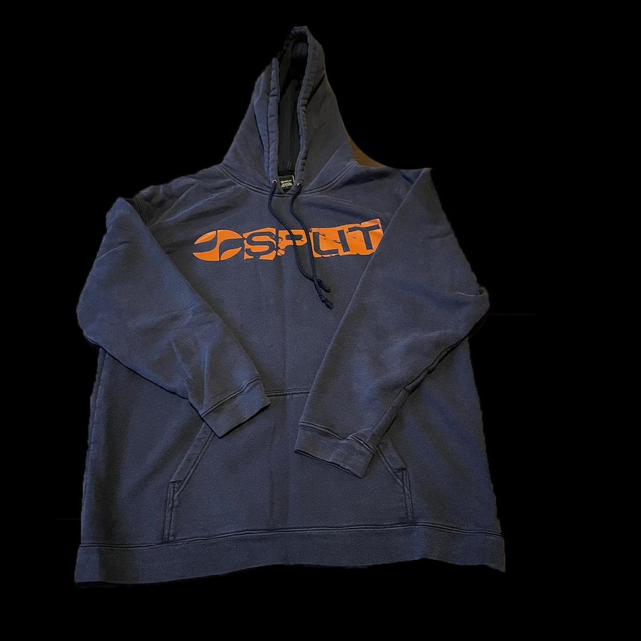 Vintage Split hoodie - Depop