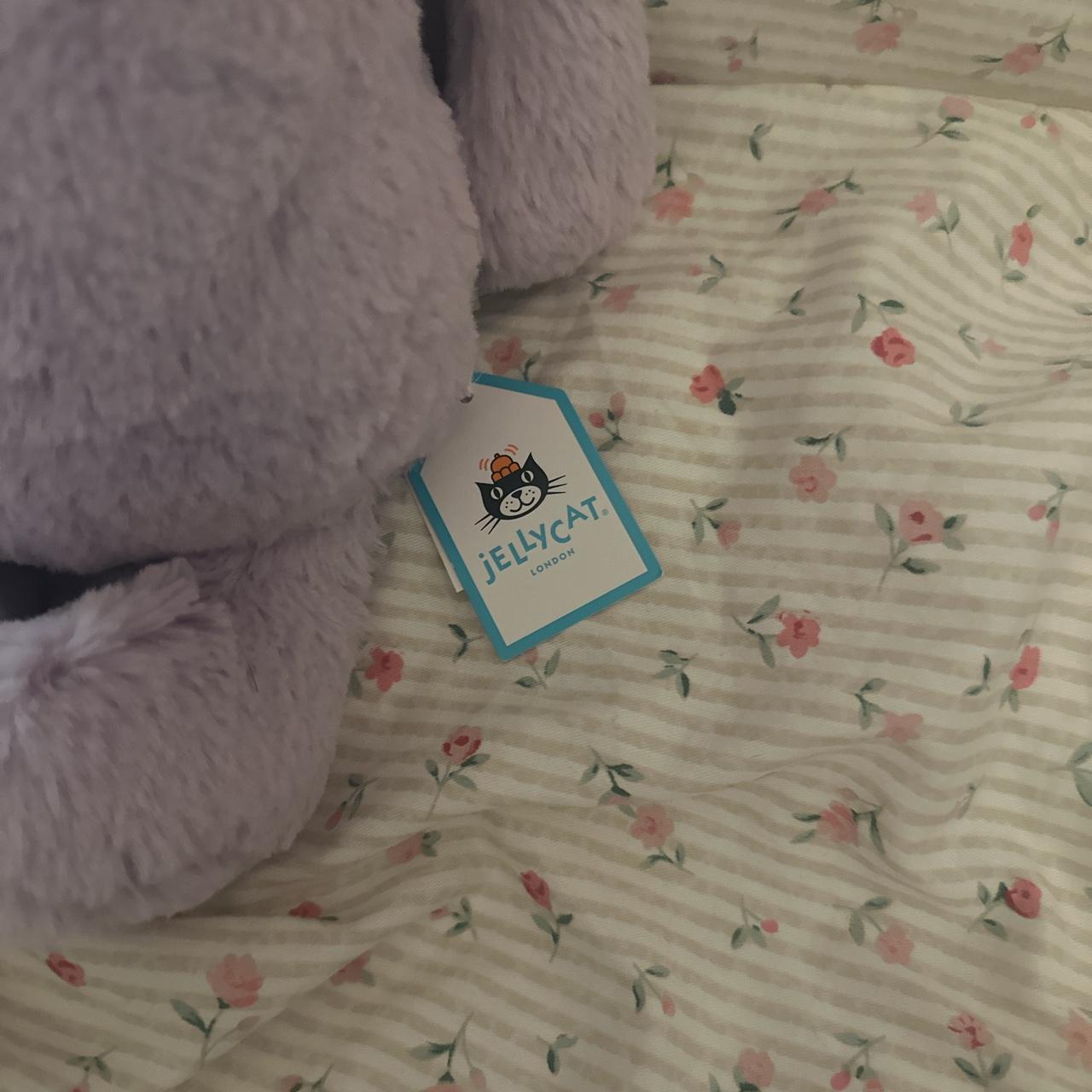 Jellycat purple hippo - Depop