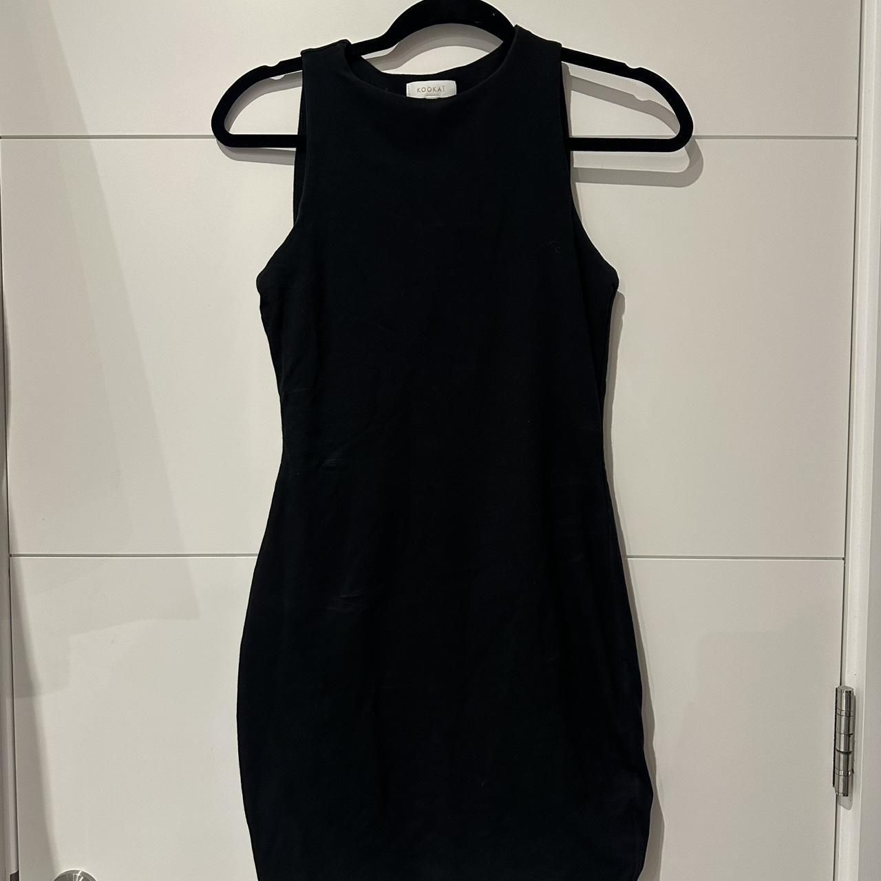 Kookai bodycon dress - Size 1 Sleeveless black... - Depop