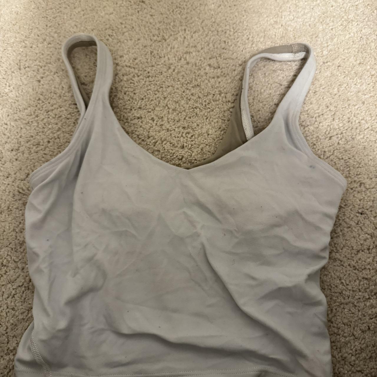 Lululemon align tank white - Depop