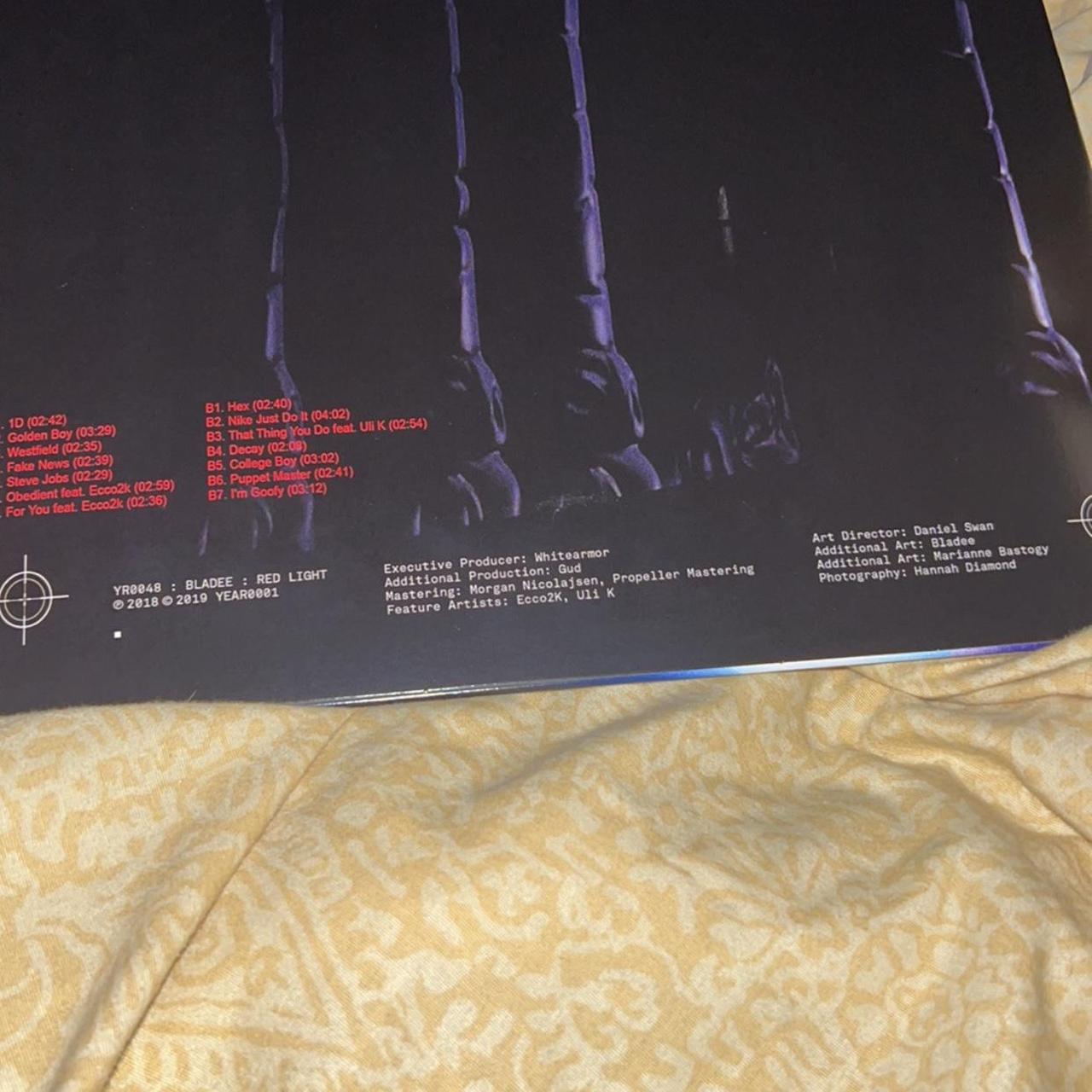 Drain Gang Bladee Red Light Vinyl Open For Offers... | Depop