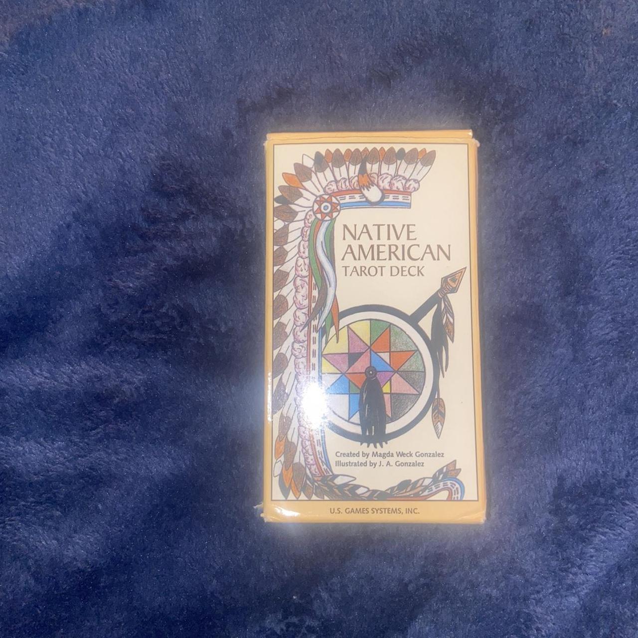 Native American tarot deck Box and little book has a... - Depop