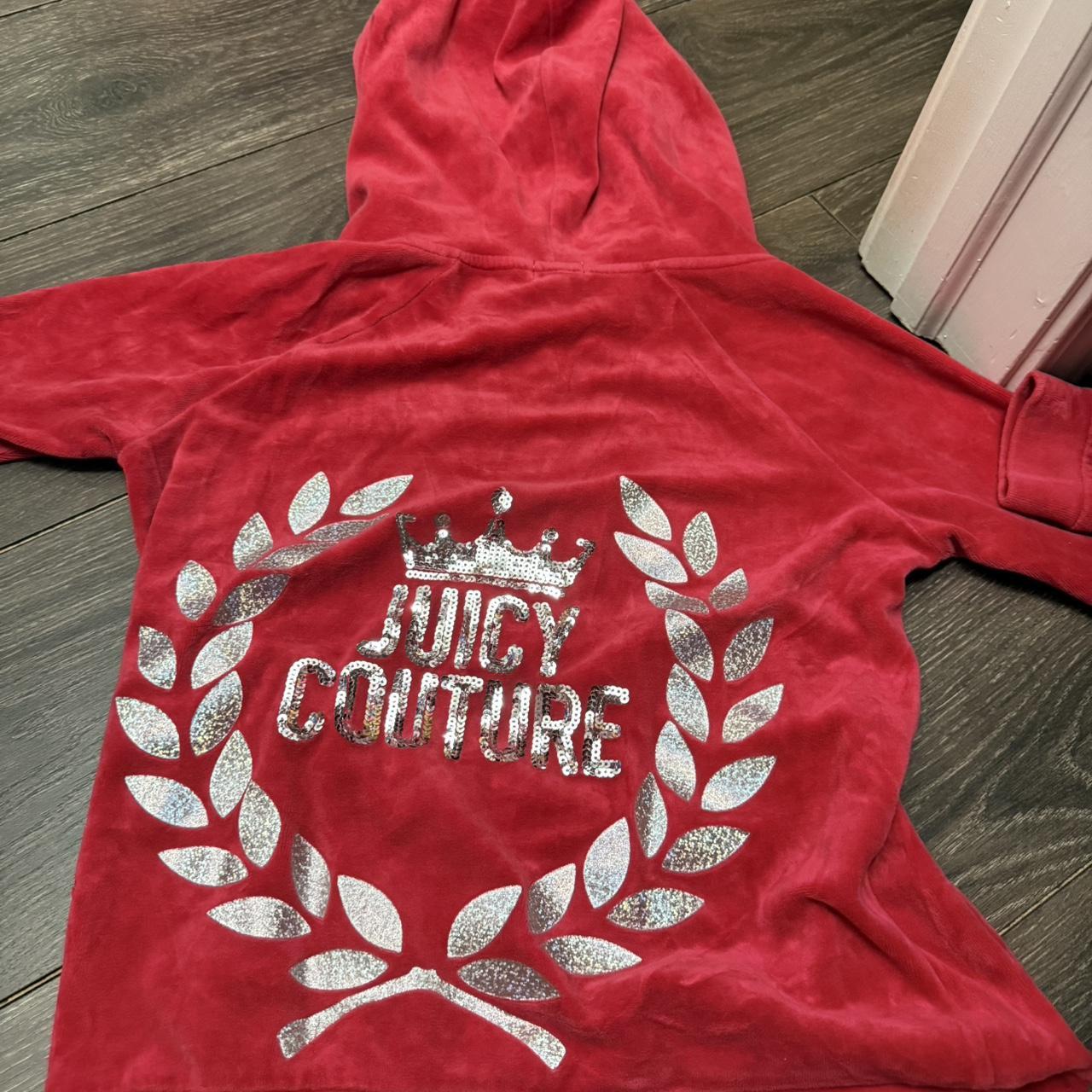VINTAGE Juicy Couture velour zip up!!! #juicycoture... - Depop