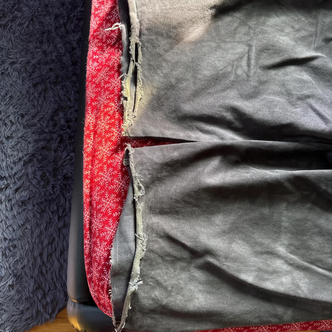 Interstate baggy pants with a purple wash tagged... | Depop