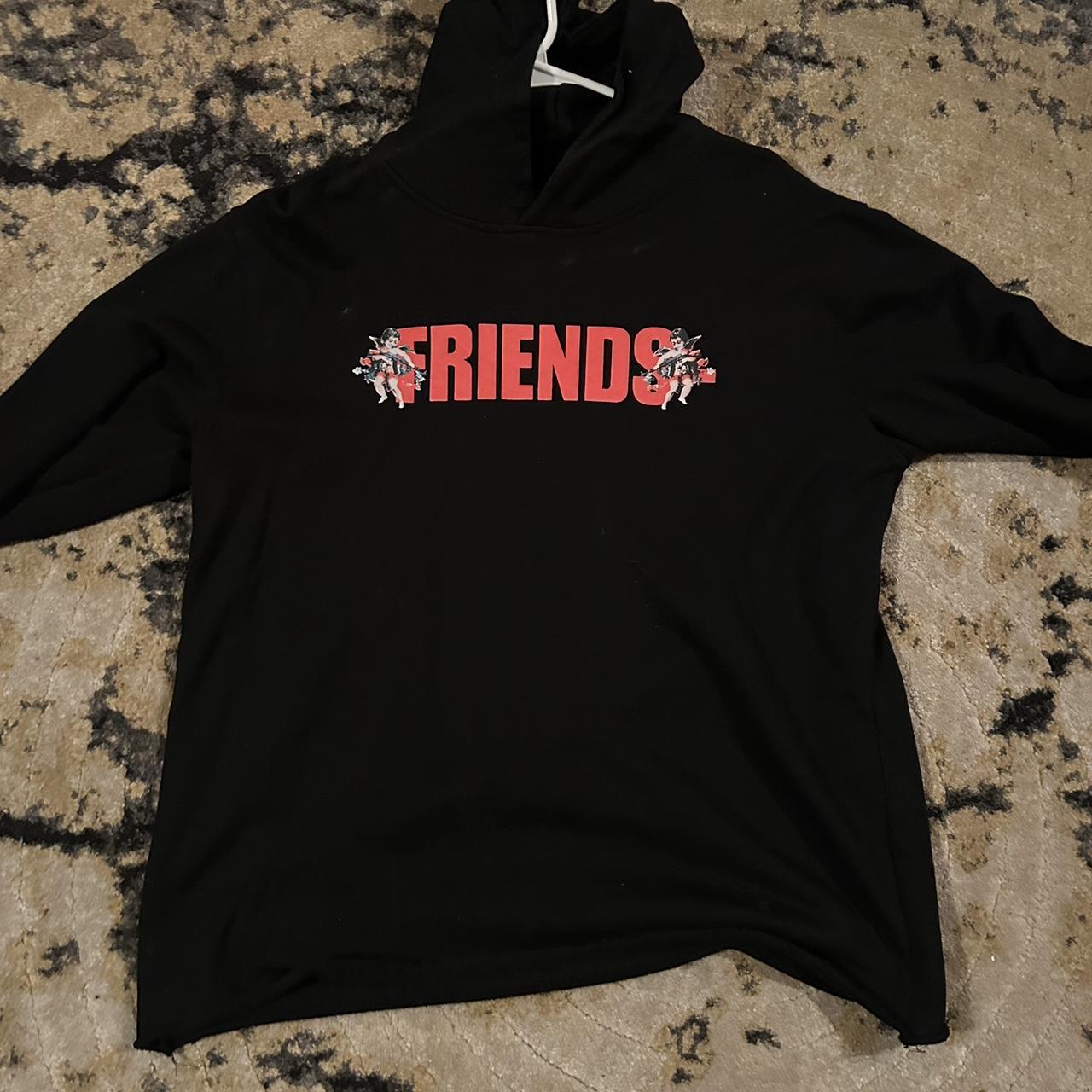 Vlone friends hoodie Boxy fit Barley worn - Depop