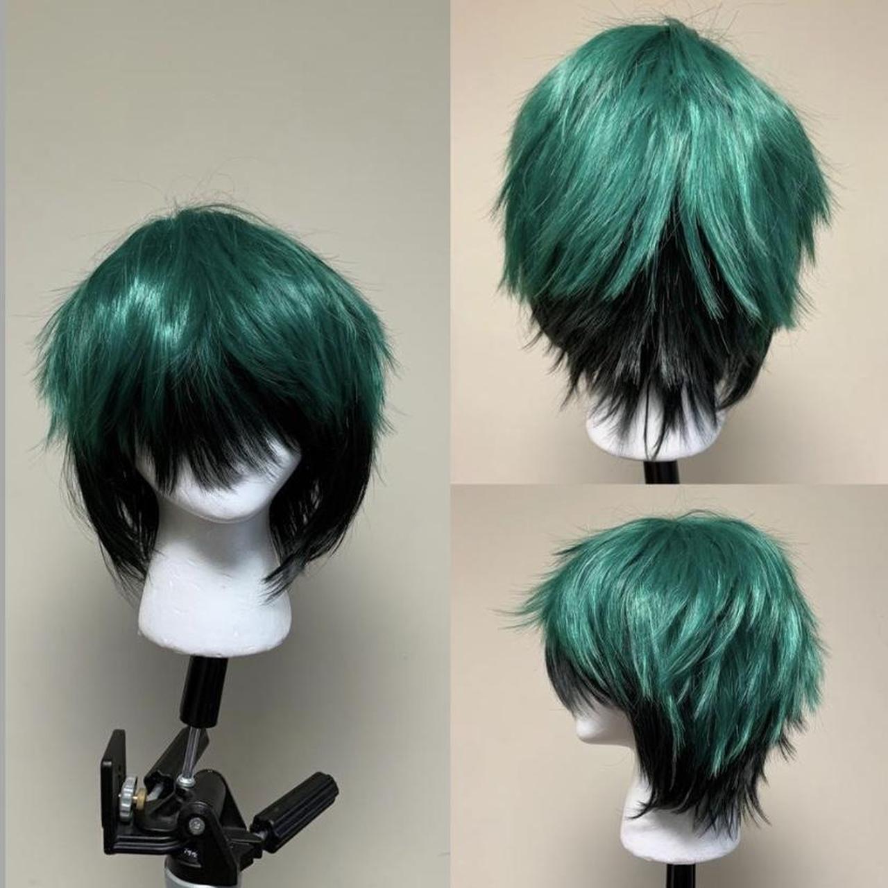 Midoriya Deku BNHA cosplay wig, also used for elsa... - Depop