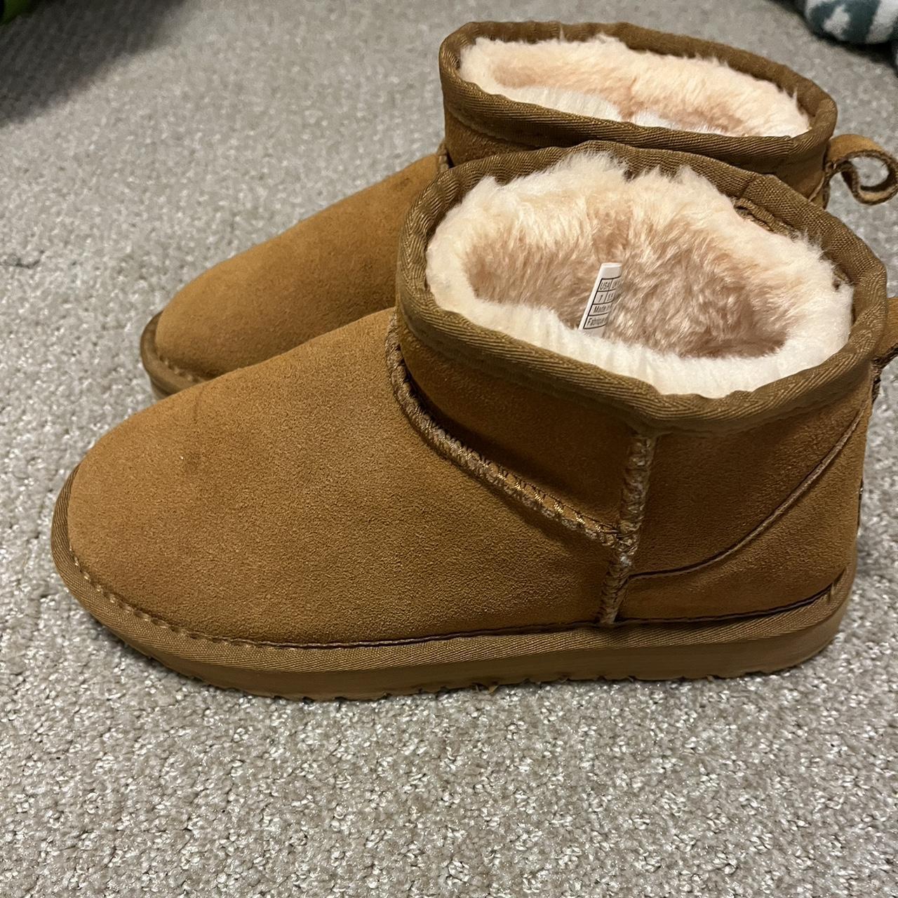**FAKE** Ugg ultra mini chestnut color. - Depop
