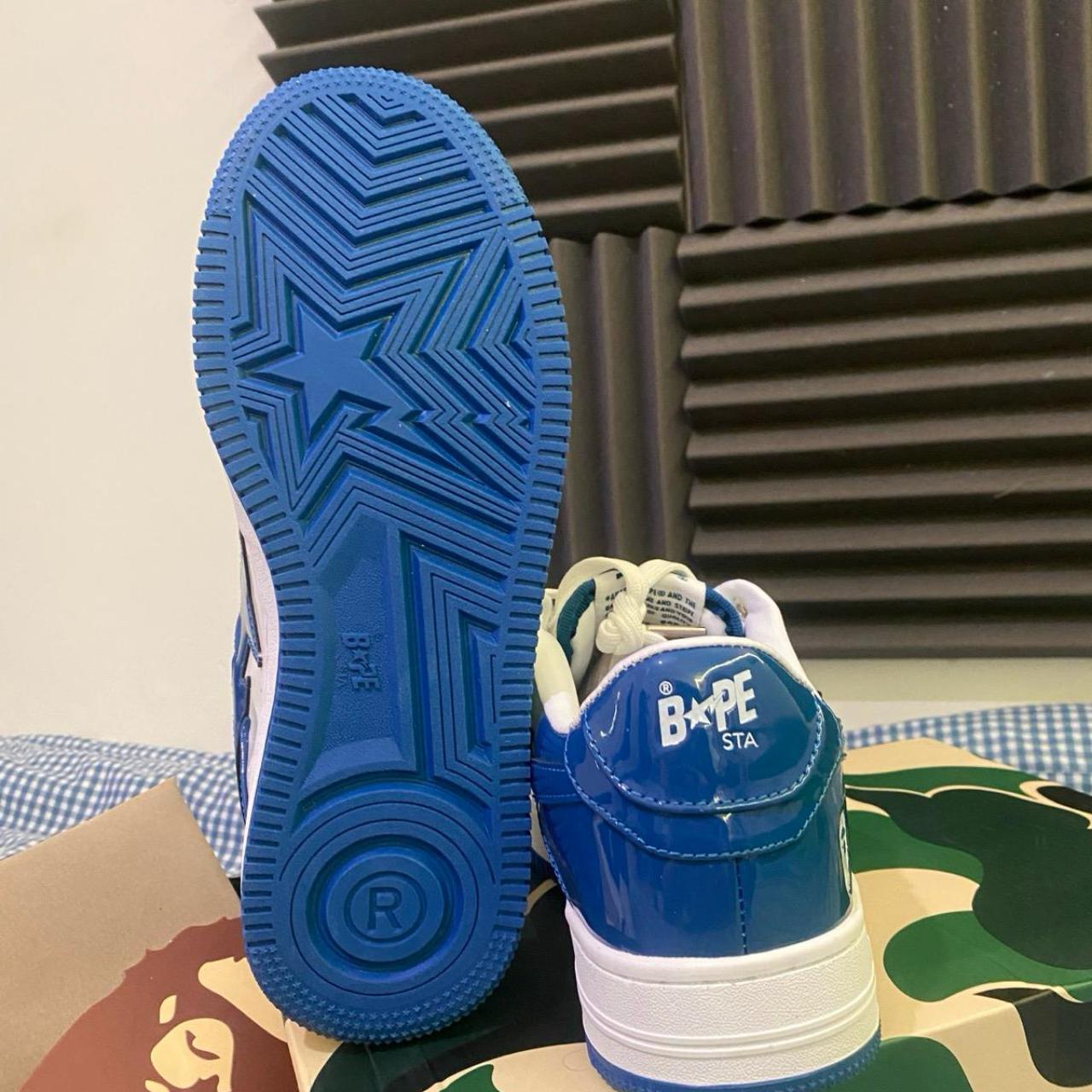 A Bathing Ape (BAPE) Bapesta Shoes - size 8.5UK -... - Depop