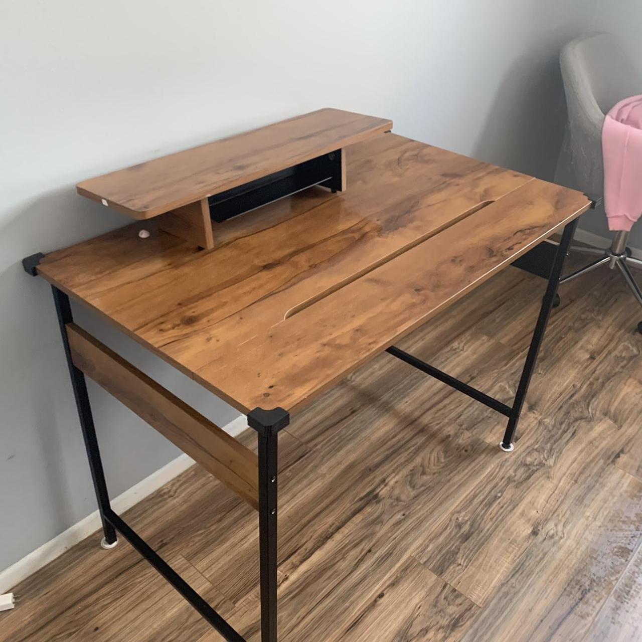 Wooden table. - Depop