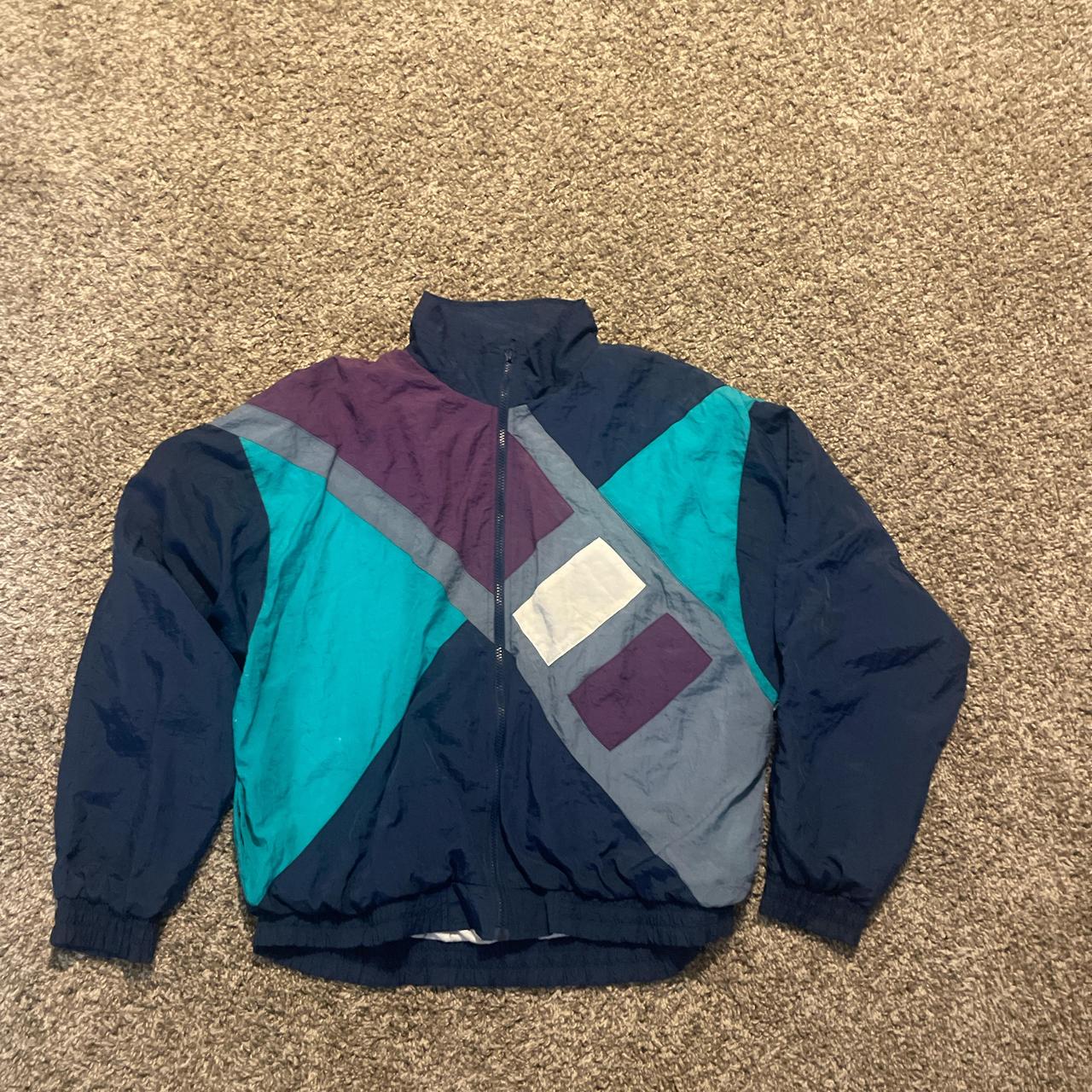 Vintage jacket. Small scuffs shown in picture - Depop